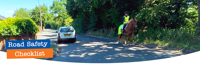 Riding and Road Safety Checklist | Petplan Equine